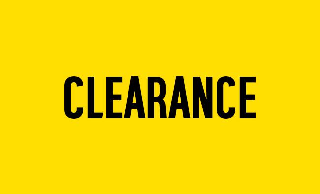 Clearance!